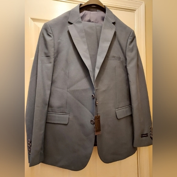 Braveman | Suits & Blazers | Braverman Slate Blue Suit | Poshmark